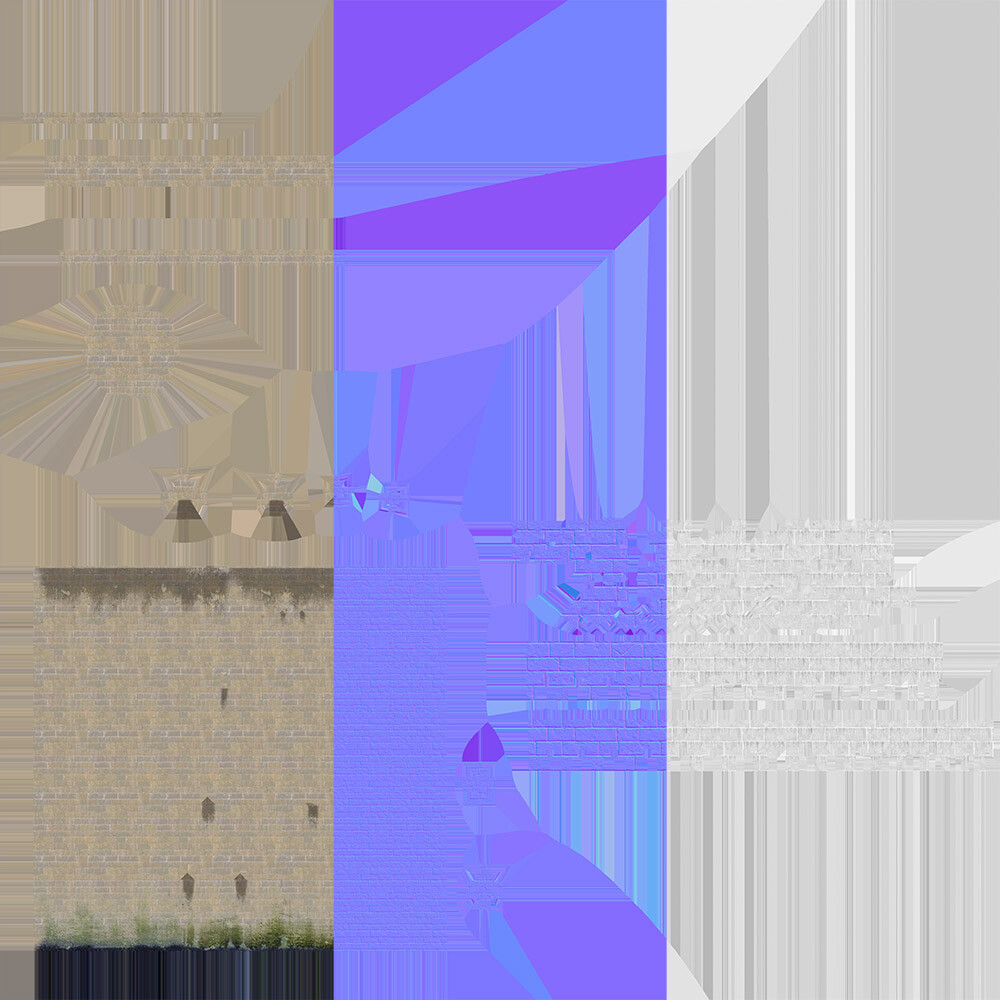 ArtStation - Castle Kit Bash | Game Assets