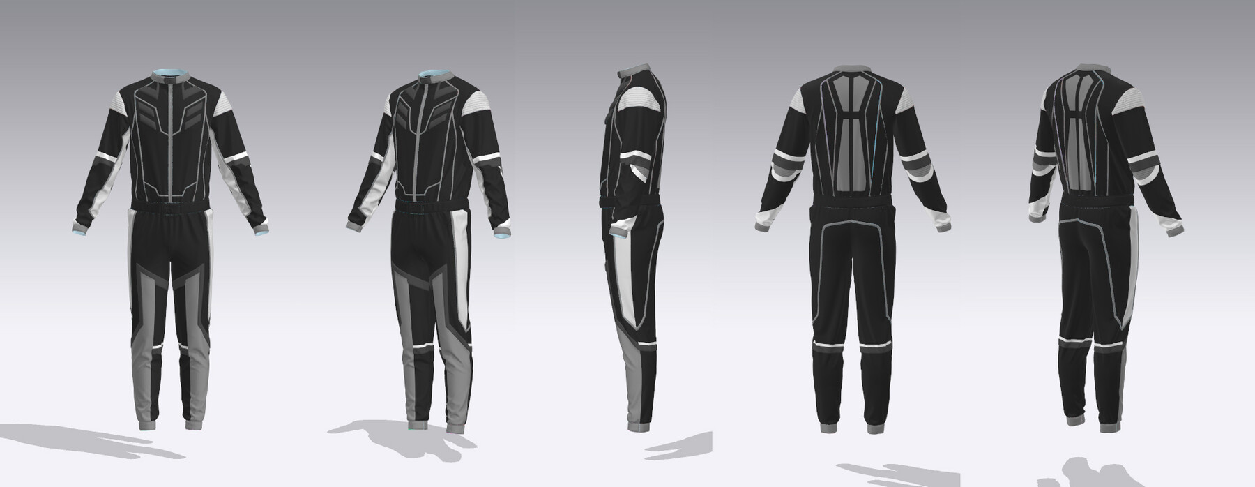 ArtStation - Racer suit | Game Assets