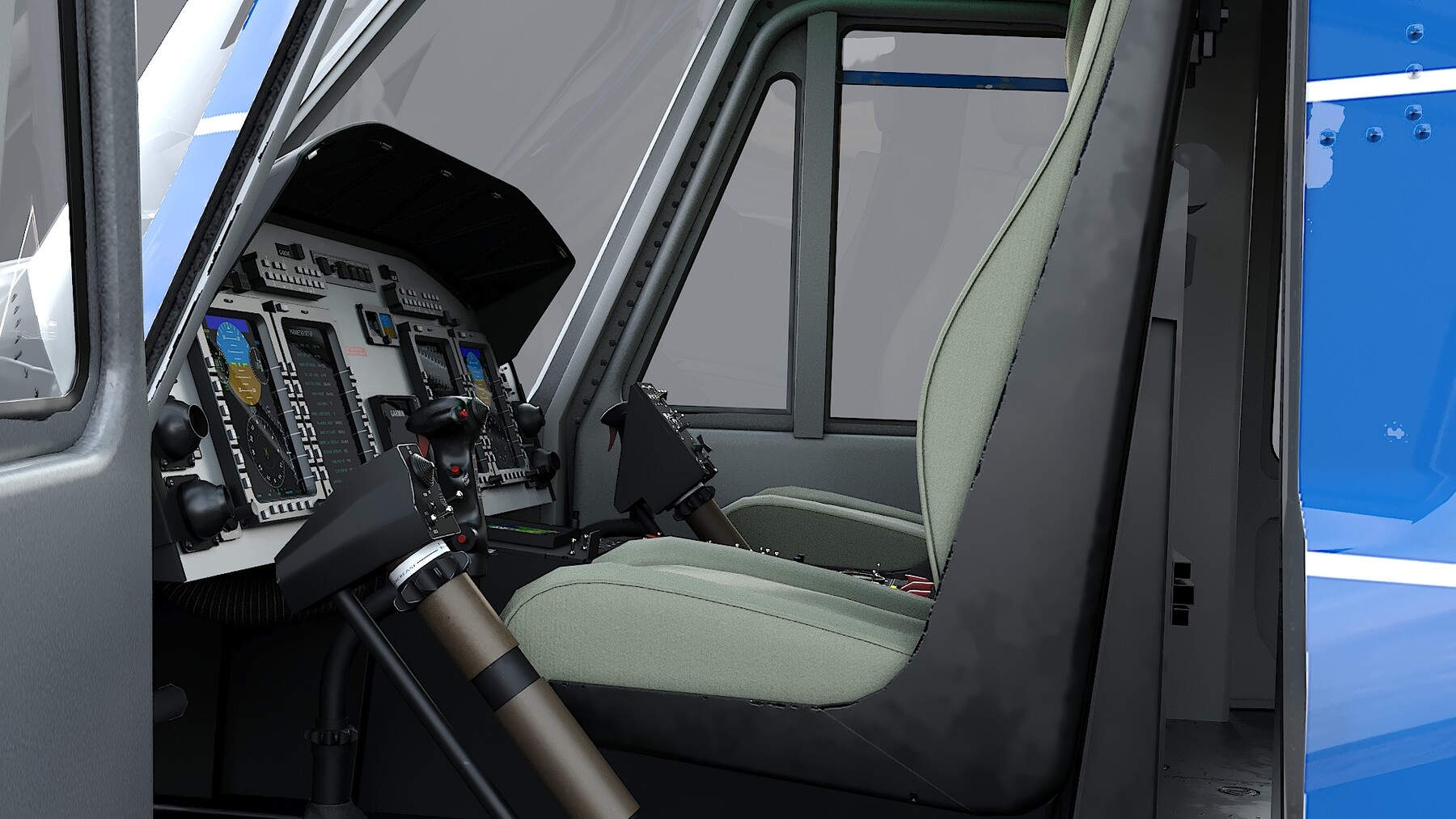 ArtStation - Bell-412 NYPD Detailed cockpit | Resources