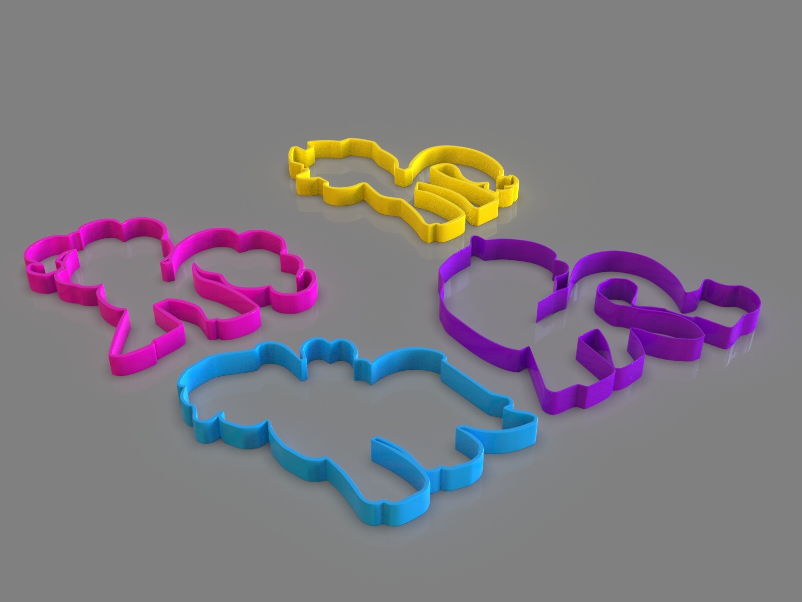 ArtStation - My Little Pony Cookie Cutter Pack | Resources