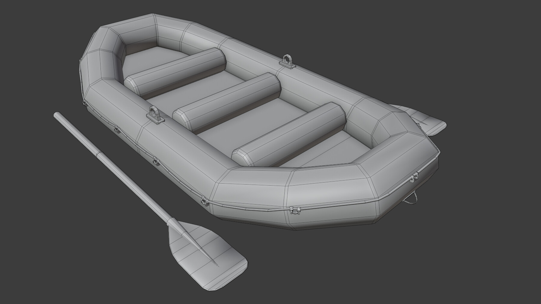 ArtStation - Inflatable Rubber Boat | Game Assets
