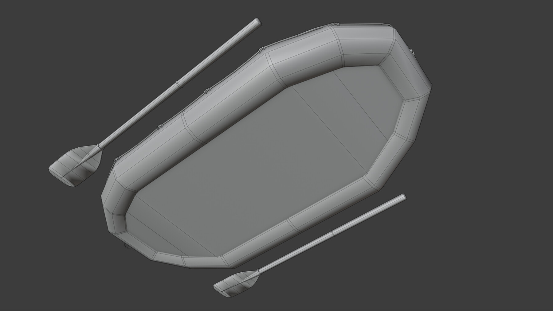 ArtStation - Inflatable Rubber Boat | Game Assets