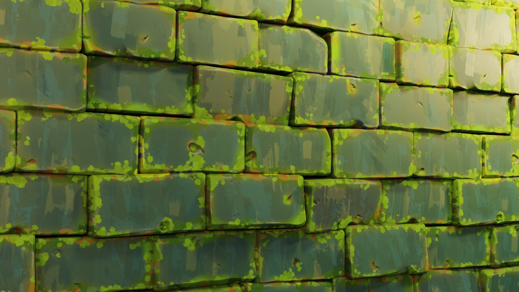 ArtStation - Stylized wall texture 8 Variations | Resources