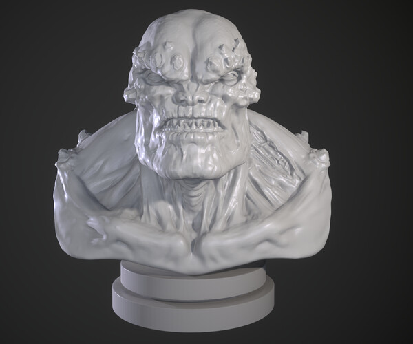 ArtStation - Doomsday Sculpt 3D Print | Resources