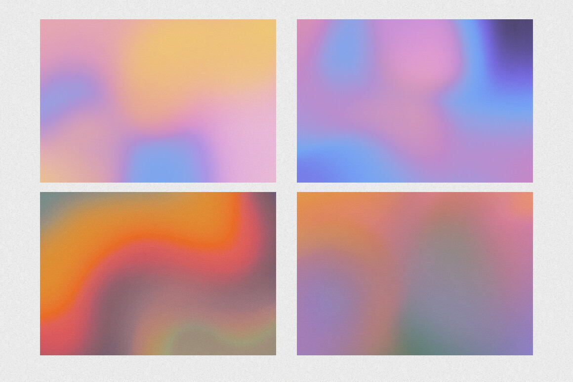 ArtStation - 12 Blurred & Grainy gradients | Artworks