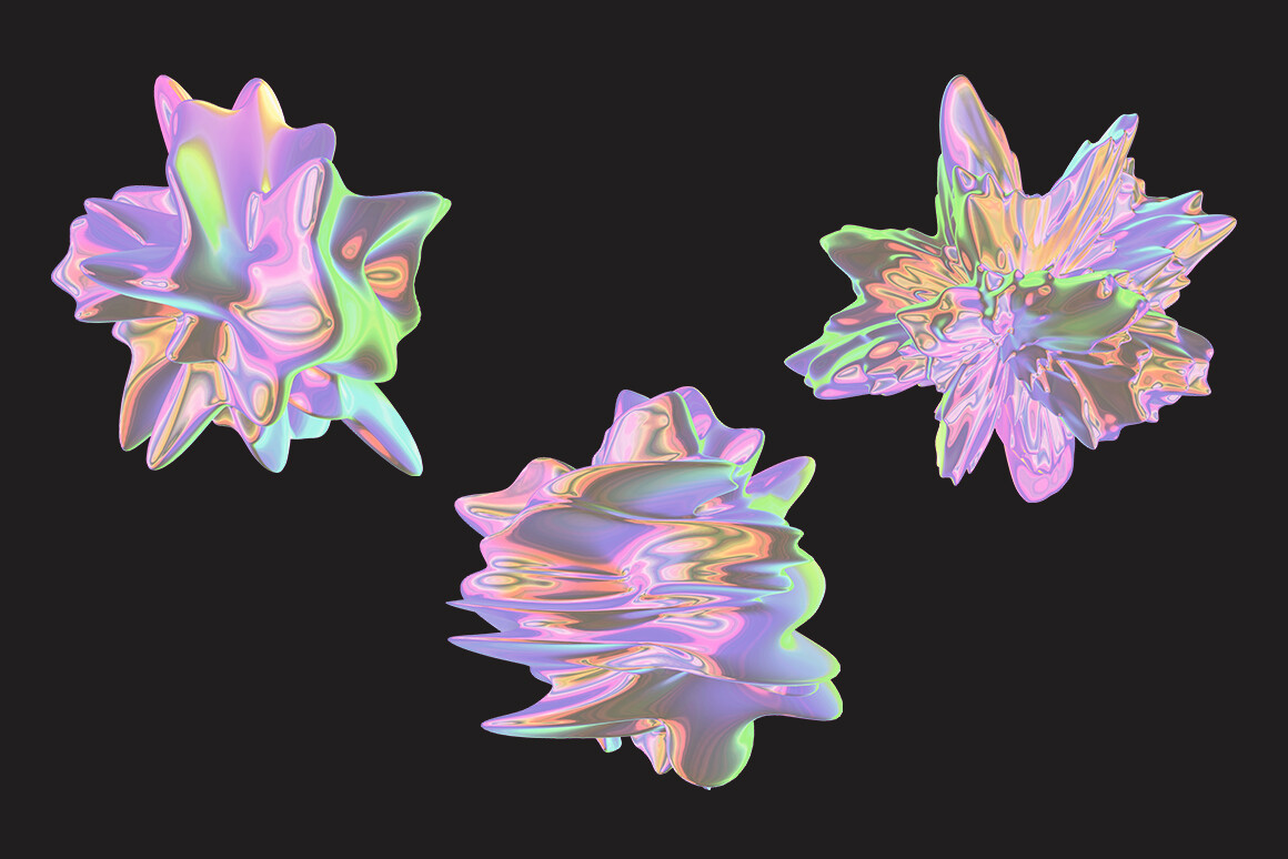 ArtStation - 3D Gradients - 9 abstract renders | Resources