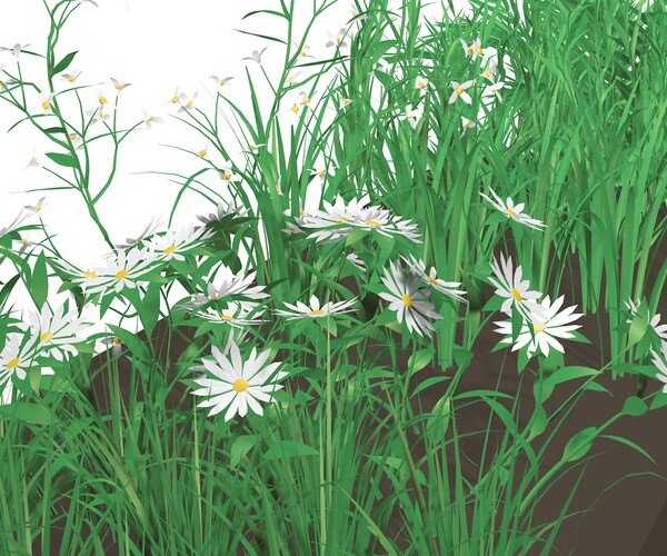 ArtStation - Herbage Various Set 6 piece | Resources