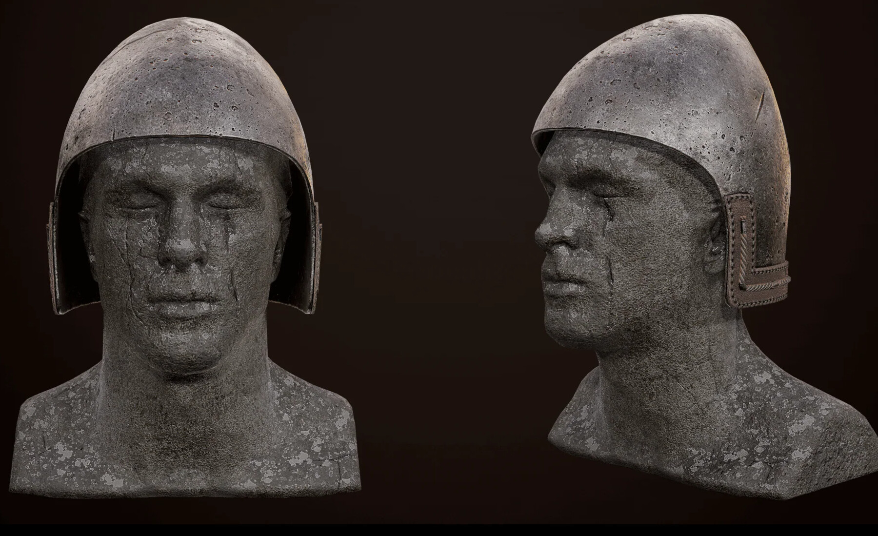 ArtStation - Medieval Helmets Pack Vol.1 | Game Assets