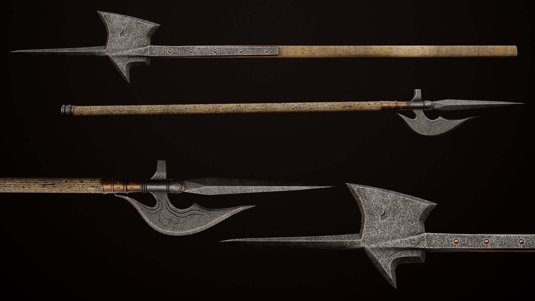 ArtStation - Medieval Weapons Pack Vol.2 | Game Assets