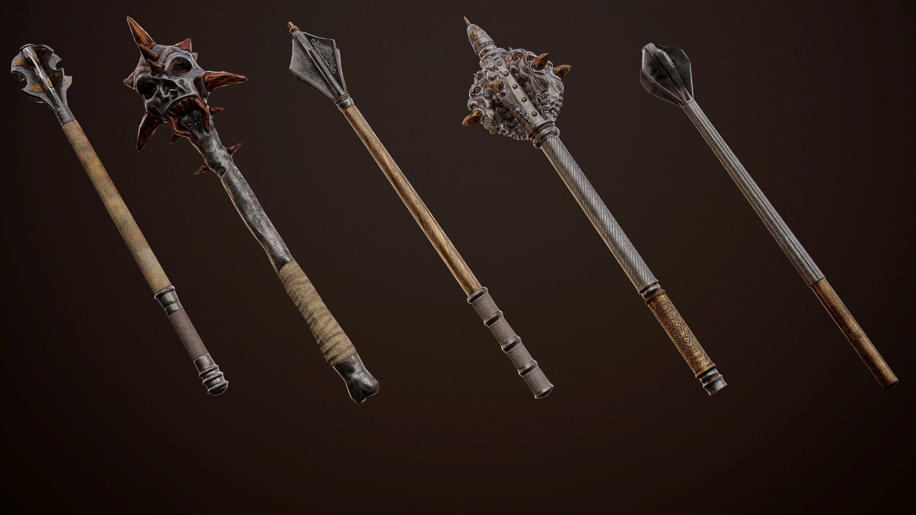 ArtStation - Medieval Weapons Pack Vol.3 | Game Assets