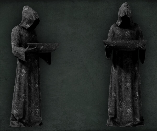 ArtStation - RPG-Horror modular Fantasy Monuments | Game Assets