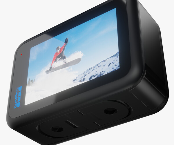 ArtStation - GoPro Hero 10 Black 3D model | Resources