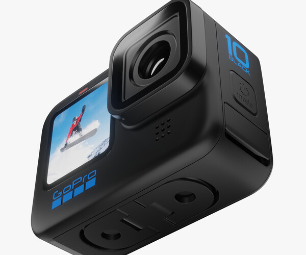 ArtStation - GoPro Hero 10 Black 3D model | Resources