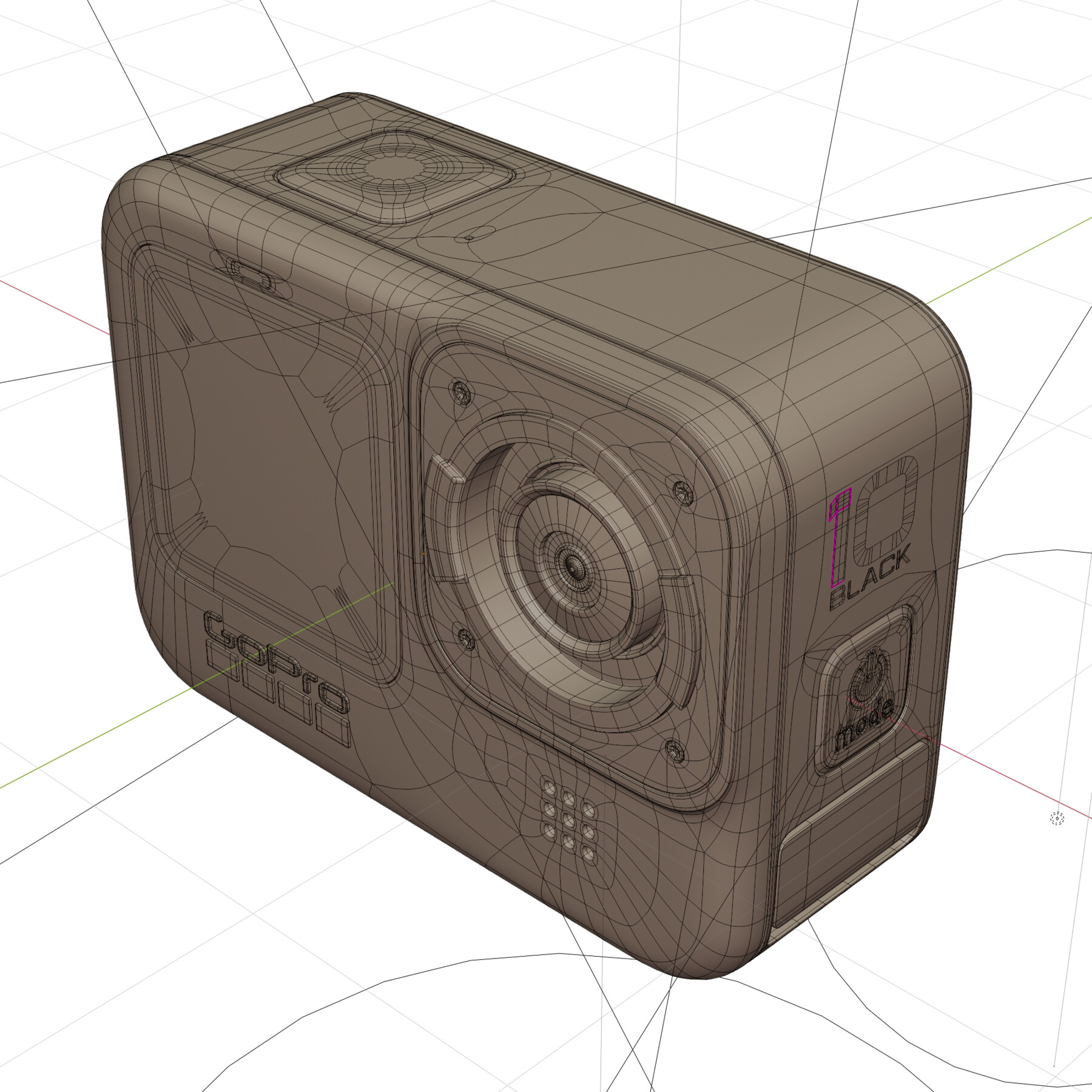 ArtStation - GoPro Hero 10 Black 3D model | Resources