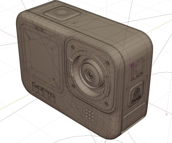 ArtStation - GoPro Hero 10 Black 3D model | Resources