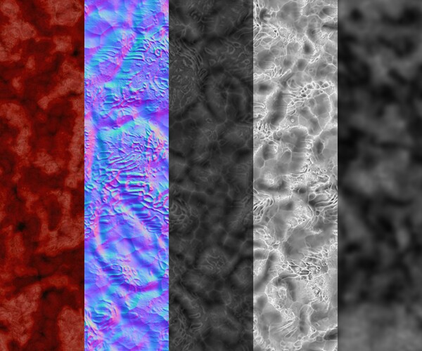 ArtStation - 253. Flesh#01 | Game Assets