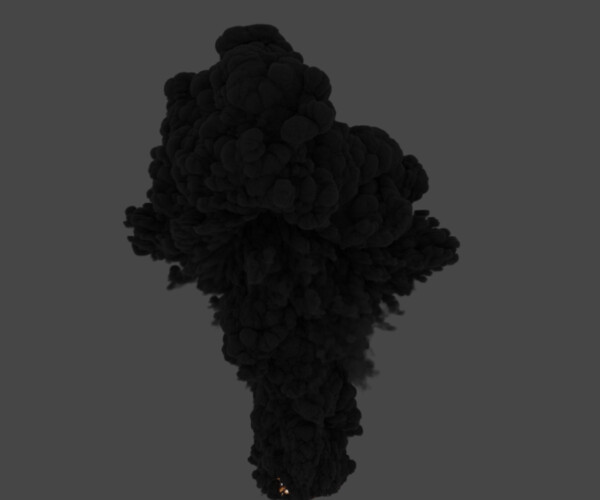 ArtStation - VDB Fire and smoke simulation | Game Assets