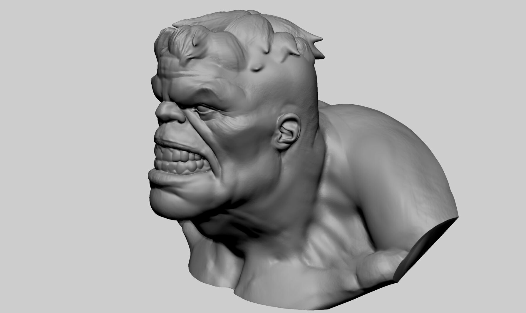 ArtStation - Hulk Bust | Resources