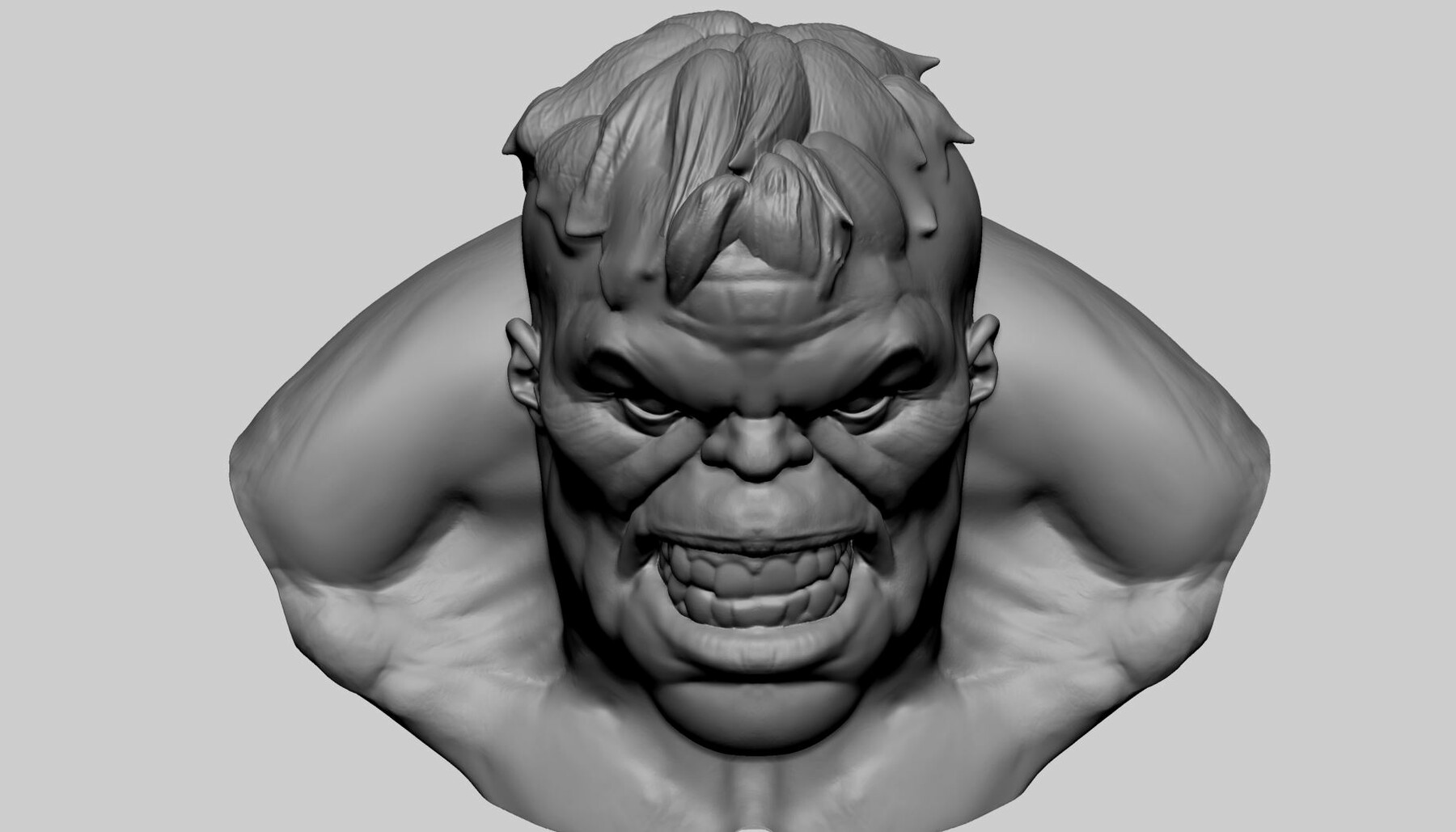 ArtStation - Hulk Bust | Resources