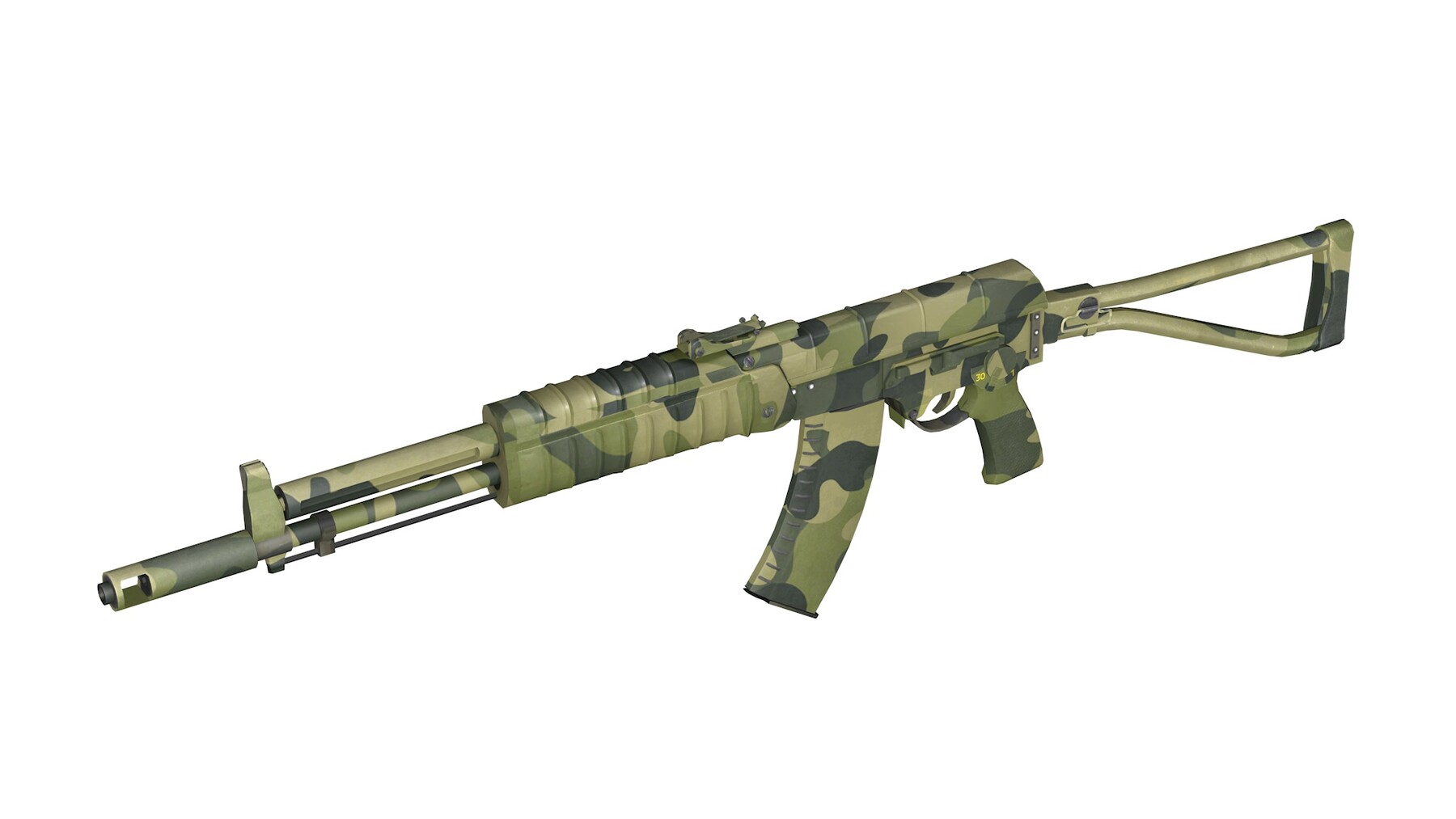 ArtStation - AEK - 971 Russian machine Low-poly | Game Assets