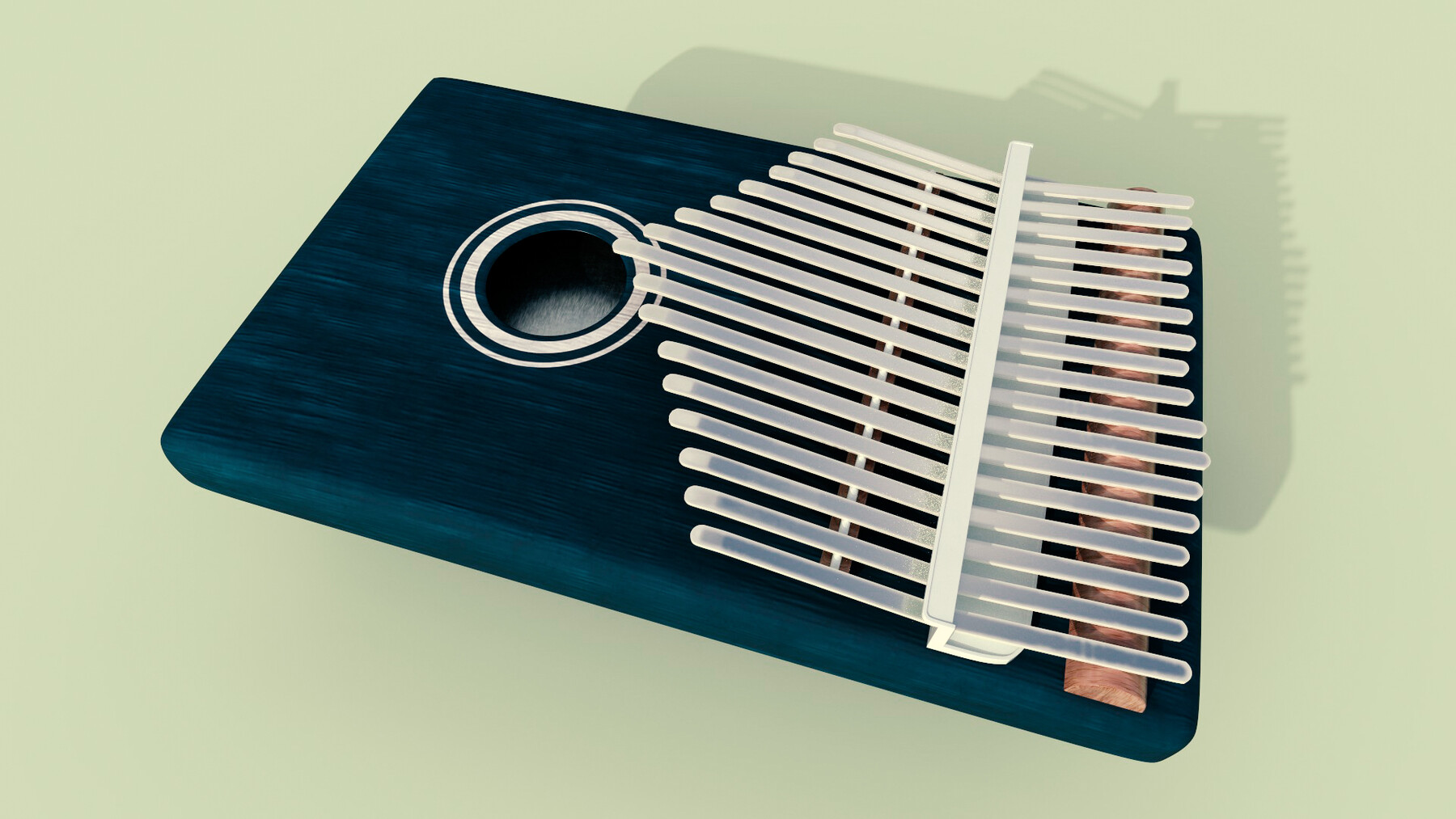 ArtStation - kalimba Musical instruments full detail low poly and high ...