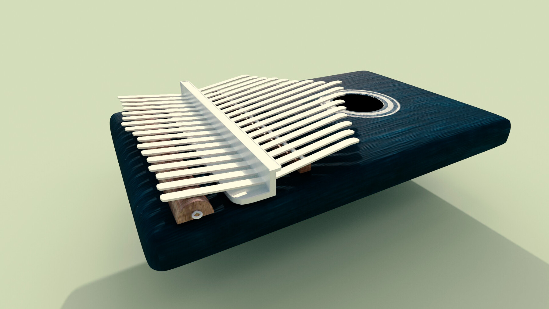 ArtStation - kalimba Musical instruments full detail low poly and high ...