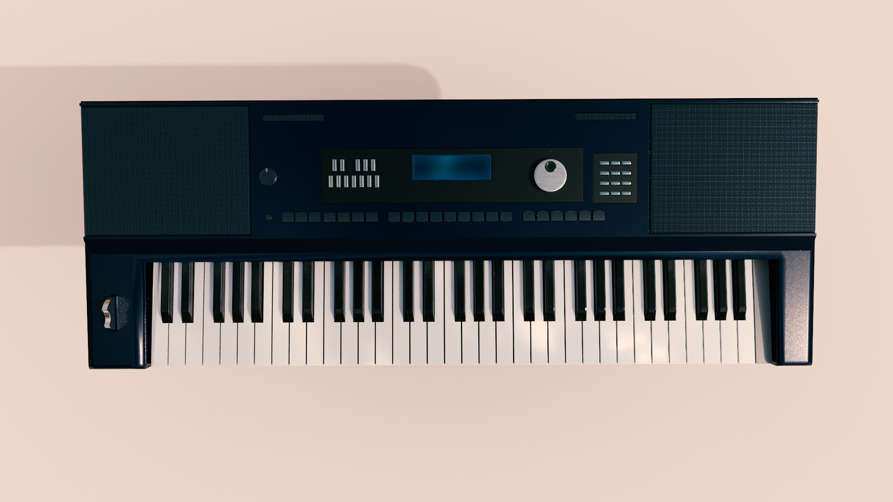 ArtStation - keyboard Musical instruments full detail low poly and high ...