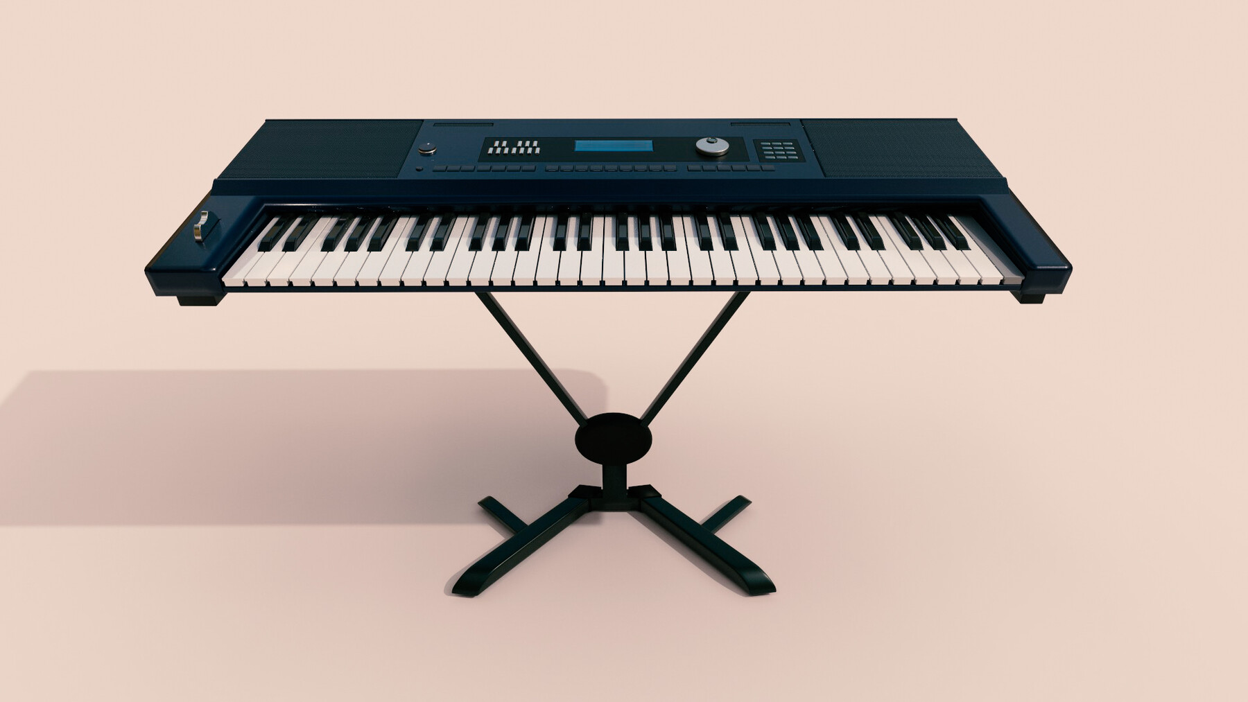 ArtStation - keyboard Musical instruments full detail low poly and high ...