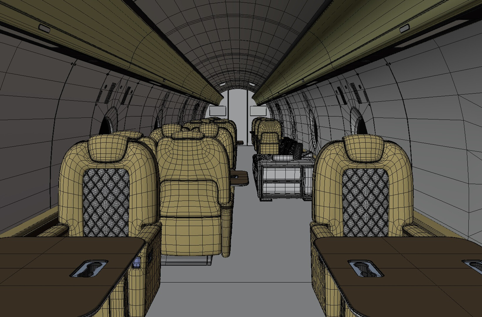ArtStation - Jet Interior HDR | Resources
