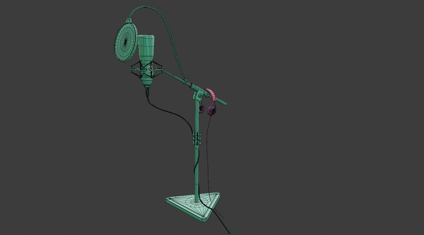 ArtStation - microphone Musical instruments full detail low poly and ...