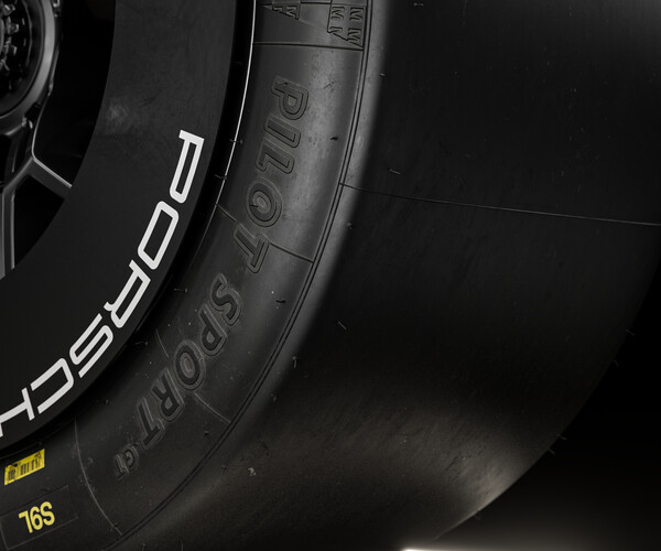 ArtStation - Michelin Pilot Sport GT (Real World Details) | Resources