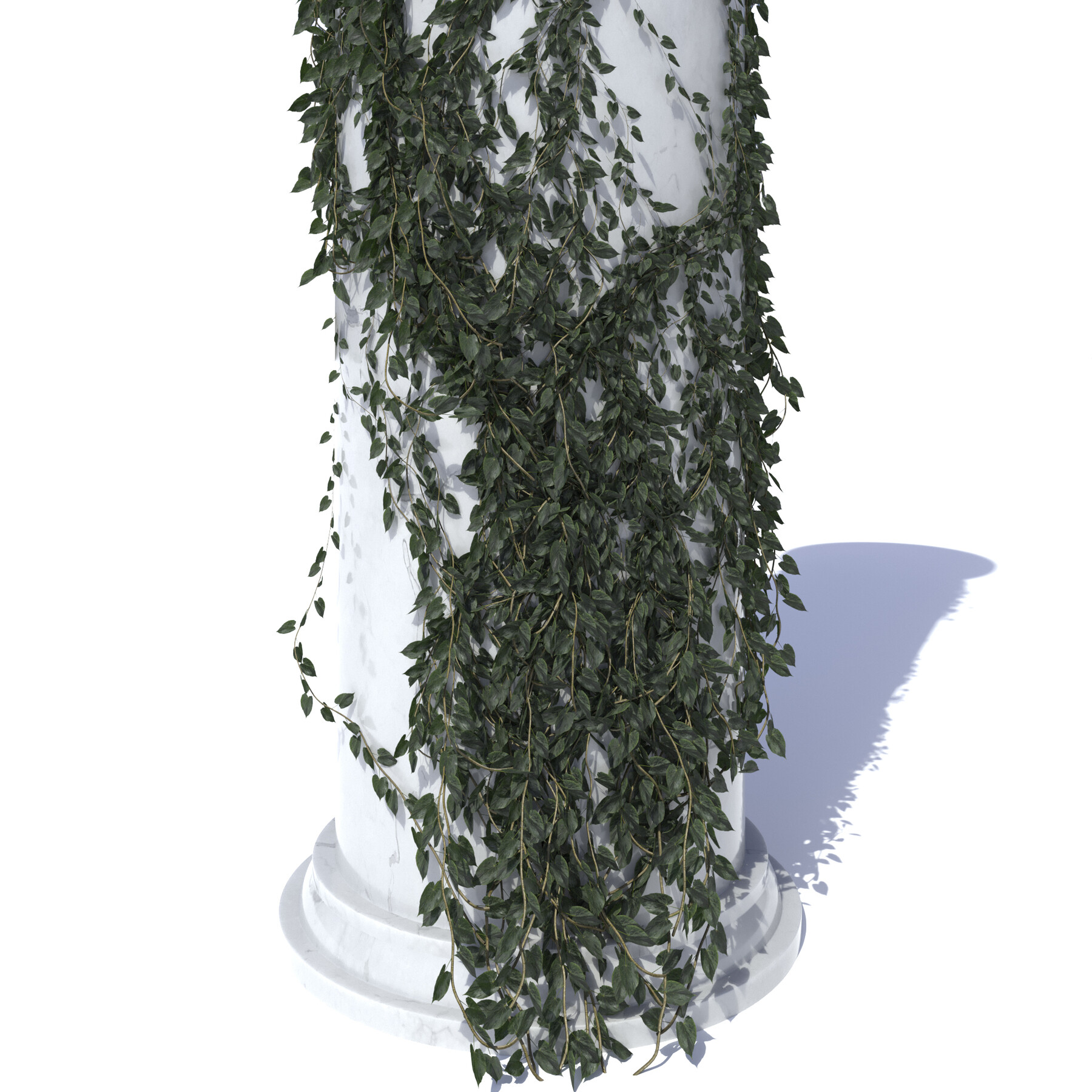 ArtStation - Collection of different ivy on the columns | Resources