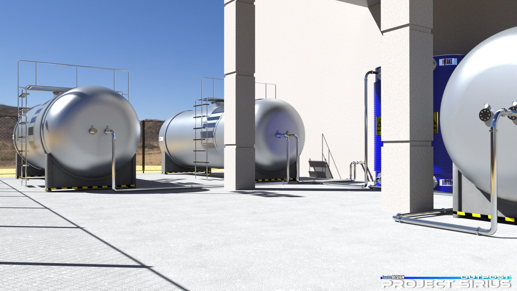 ArtStation - Project Sirius Outpost | Game Assets