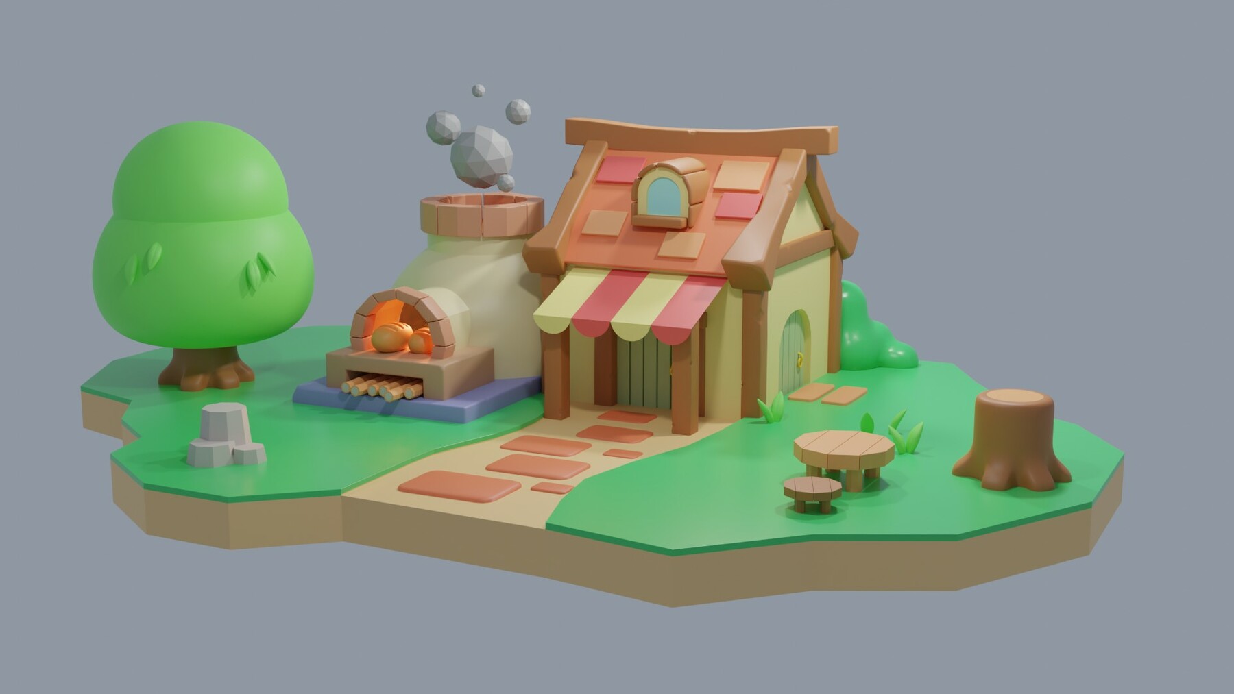 ArtStation - Bread Factory | Game Assets