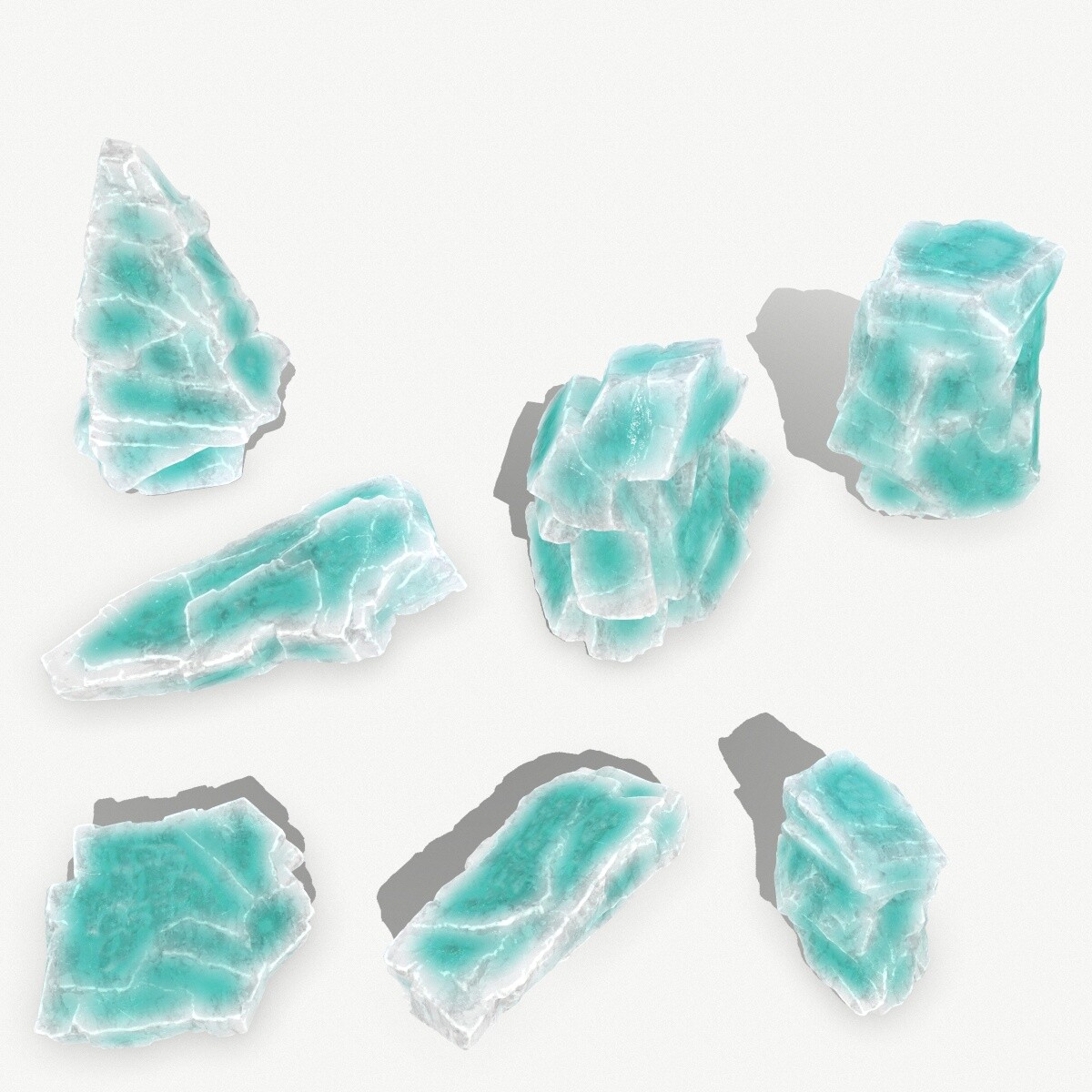 ArtStation - Ice Set | Game Assets