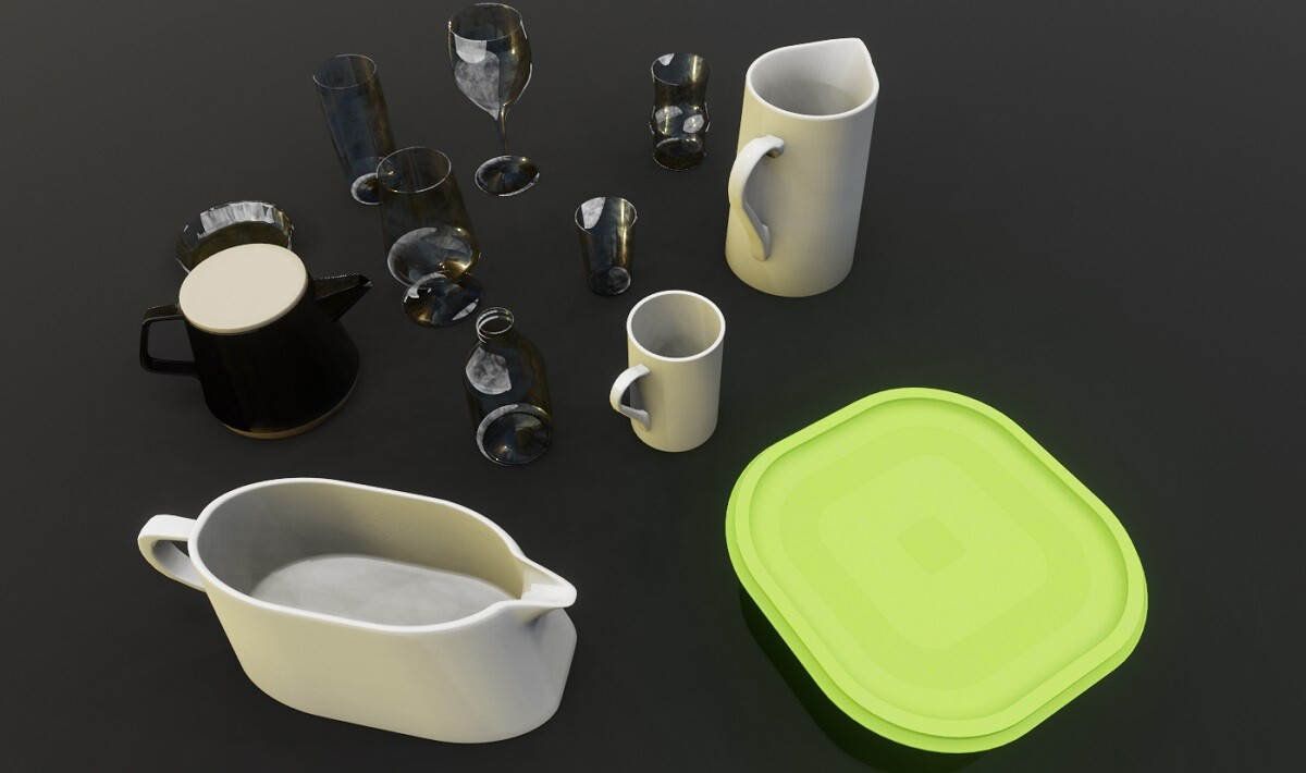 ArtStation - Kitchenware Pack | Game Assets