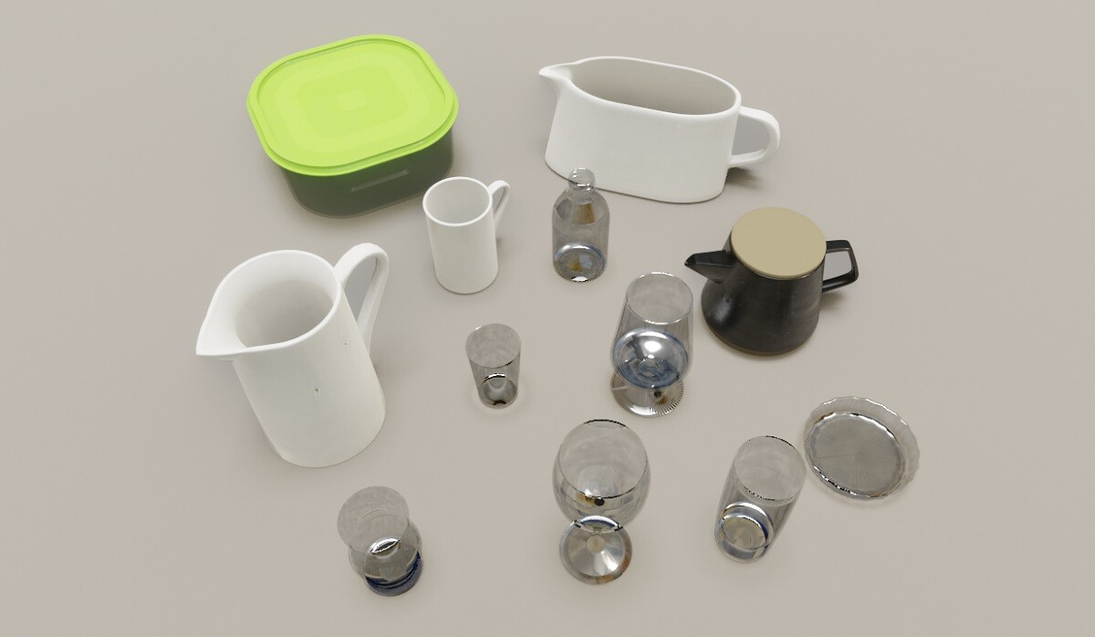 ArtStation - Kitchenware Pack | Game Assets