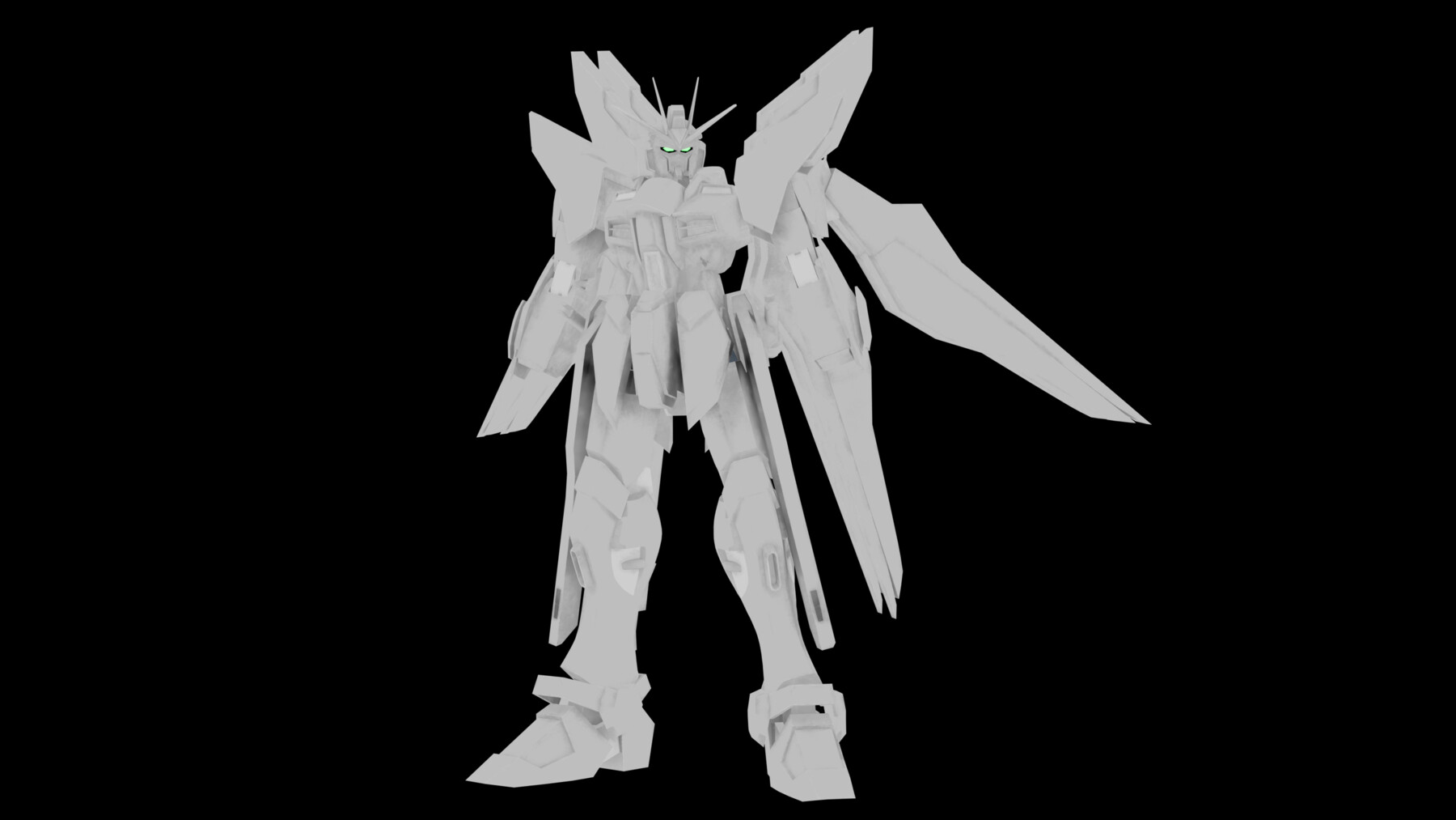 ArtStation - STRIKE FREEDOM GUNDAM 3d model rigged | Resources