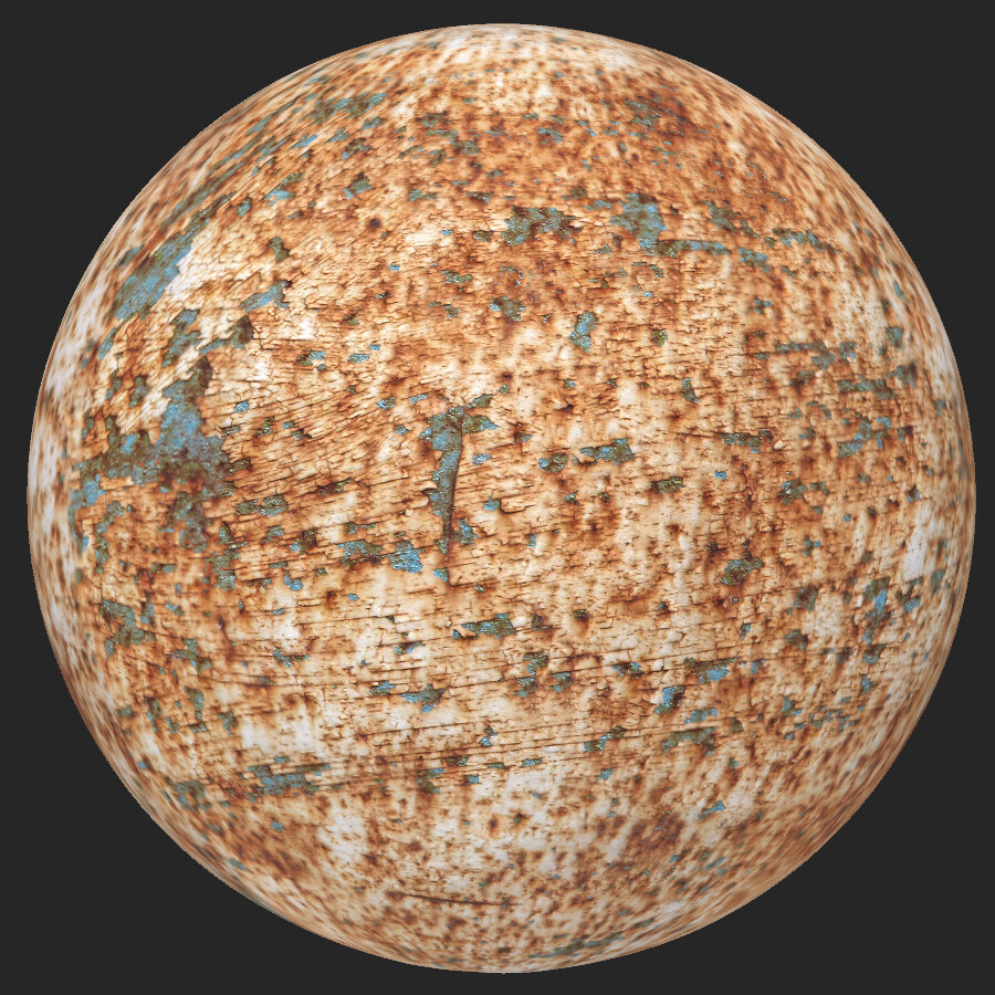 ArtStation - Rusted Metal Material Pack | Game Assets