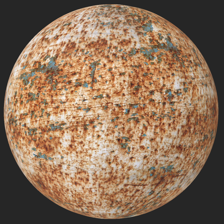 ArtStation - Rusted Metal Material Pack | Game Assets