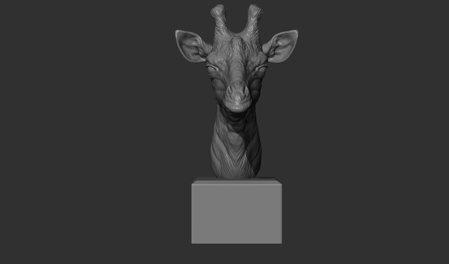 ArtStation - Giraffe head | Resources