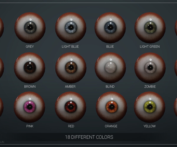 ArtStation - Real-time Eyes | Game Assets