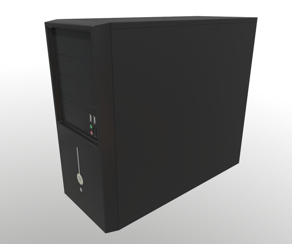 ArtStation - Computer Tower | Game Assets