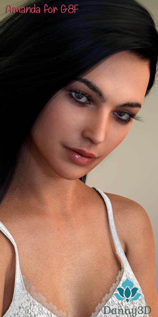 ArtStation - Amanda for Genesis 8 Female | Game Assets
