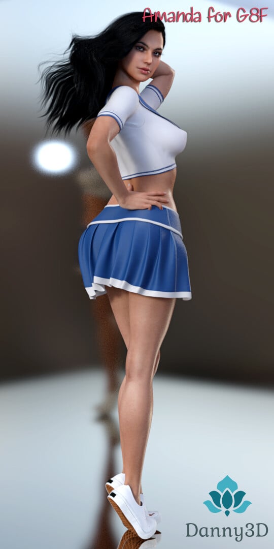 ArtStation - Amanda for Genesis 8 Female | Game Assets