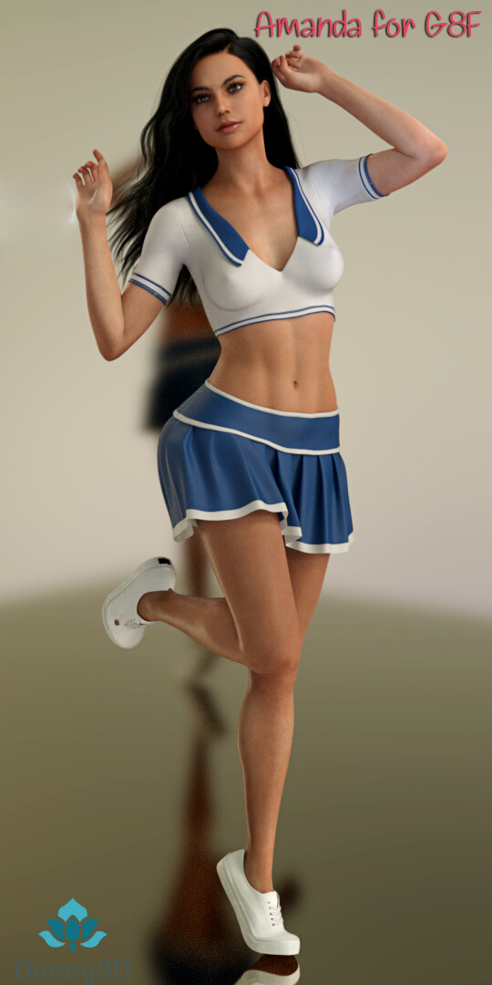 ArtStation - Amanda for Genesis 8 Female | Game Assets