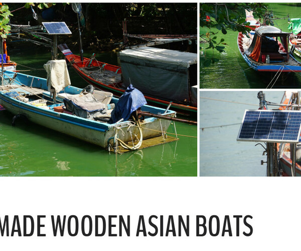 ArtStation - 254 photos of Handmade Wooden Asian Boats | Resources