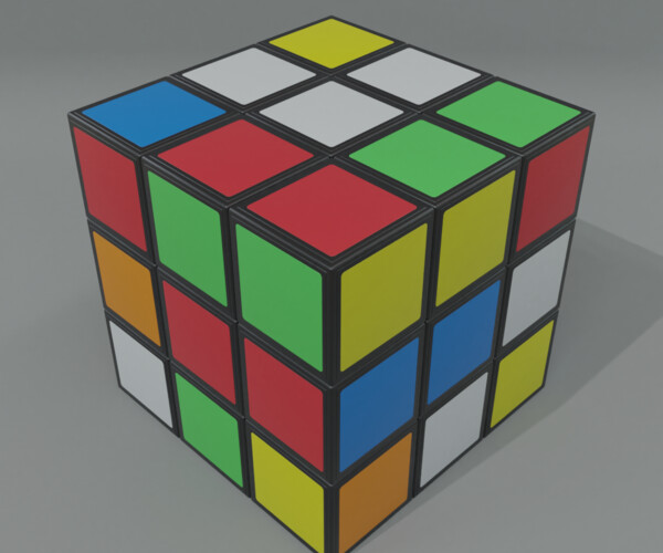 ArtStation - Rubik's Cube | Resources