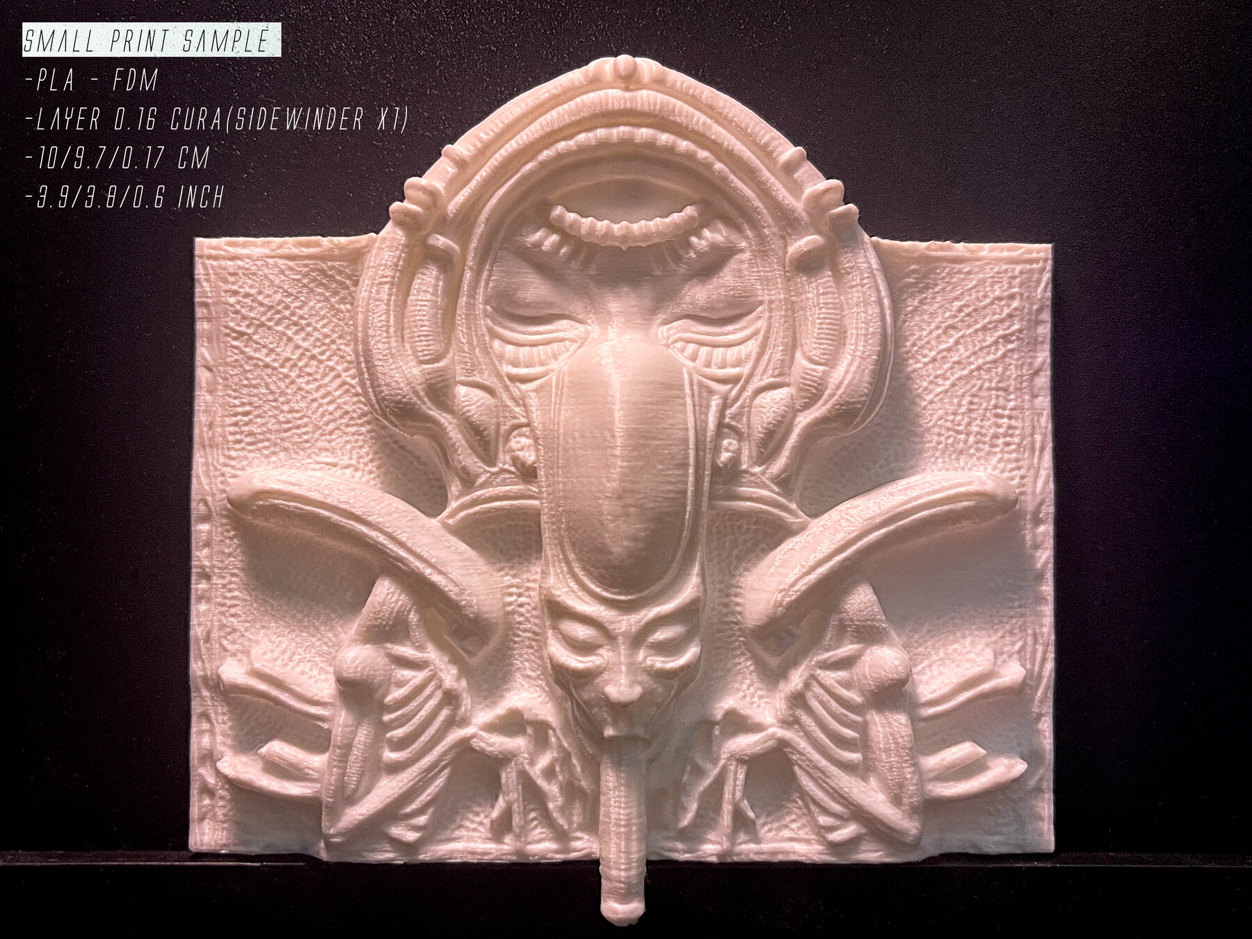 ArtStation - Alien Decor Wall - for 3D print | Resources