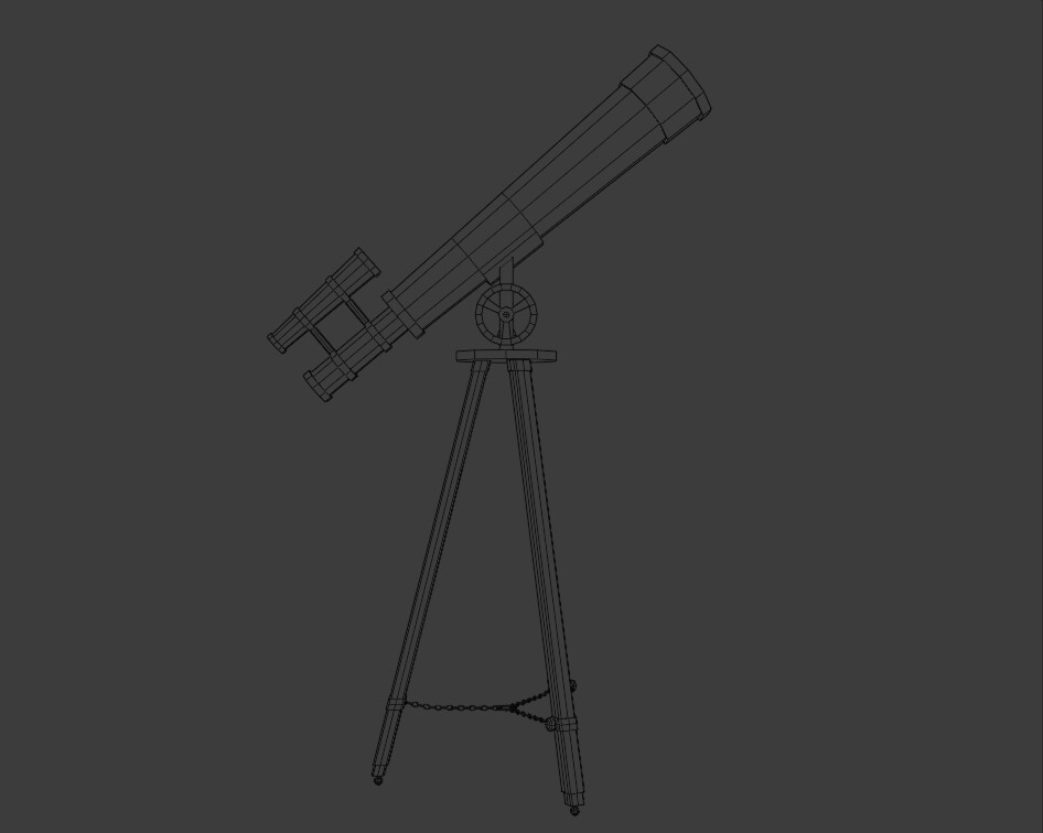 ArtStation - Telescope | Game Assets